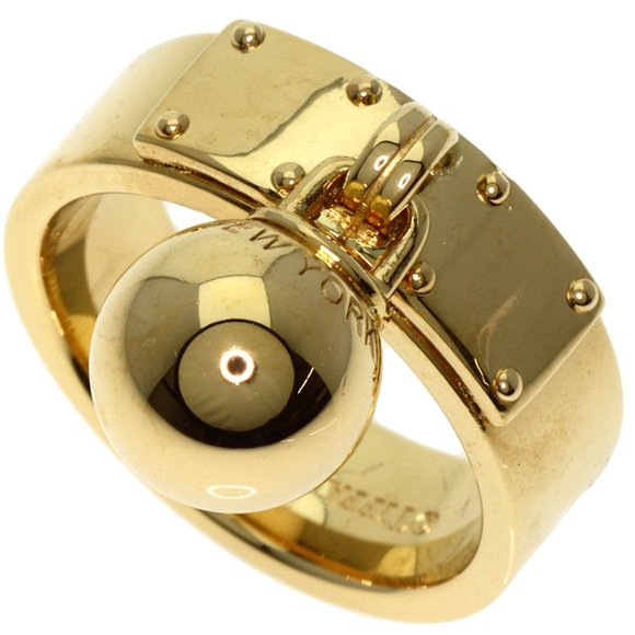 Tiffany & Co. | Jewelry | Tiffany Hardwear Ball Dangle Ring 8k Yellow ...